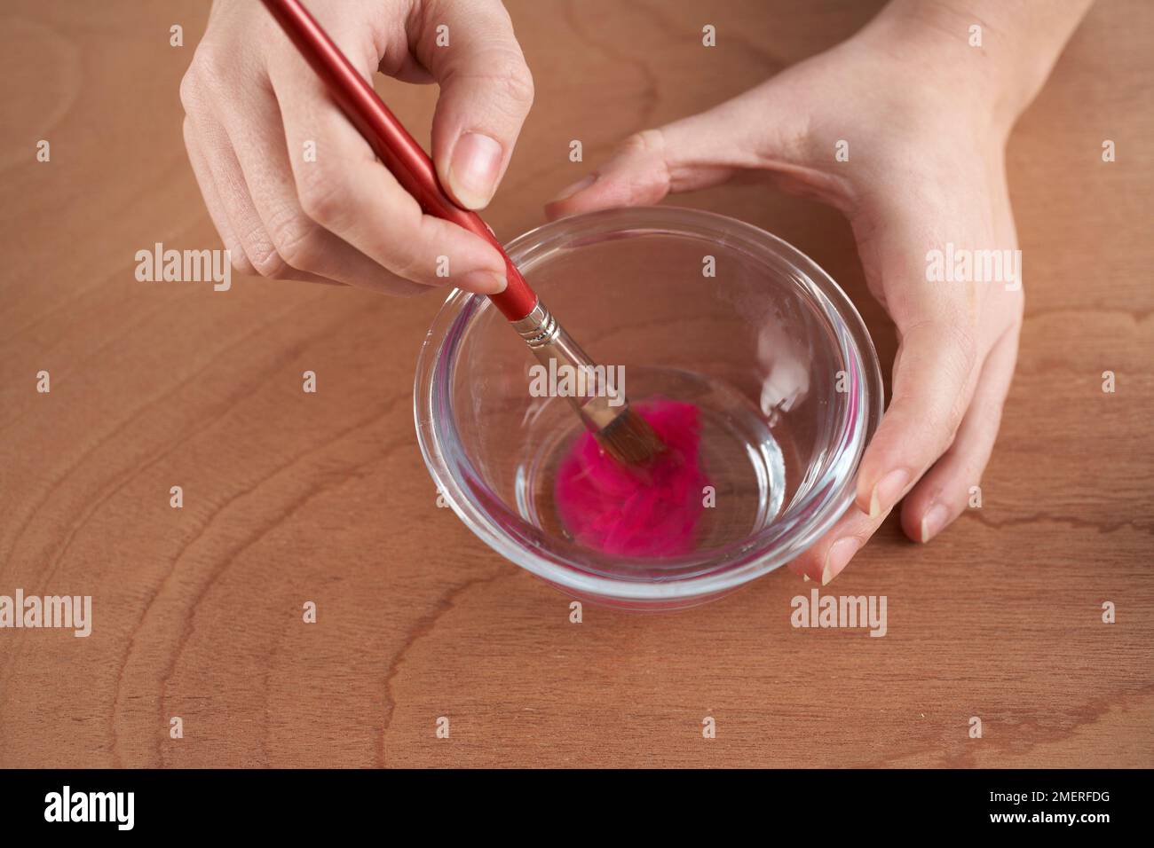 Hand hands colour paint hi-res stock photography and images - Alamy