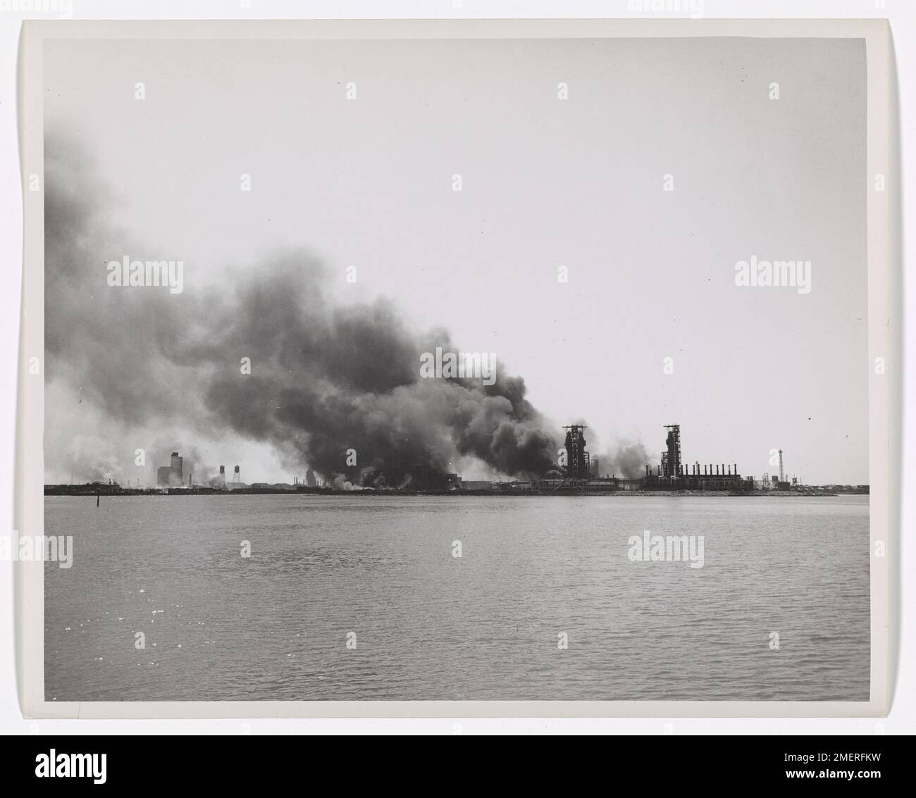 A wide view of the Monsanto plant shows the surrounding area with ...