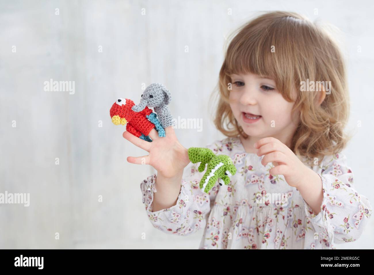 Crocheted finger puppets, 2 years Stock Photo - Alamy Crocheted finger puppets, 2 years Stock Photo - Alamy