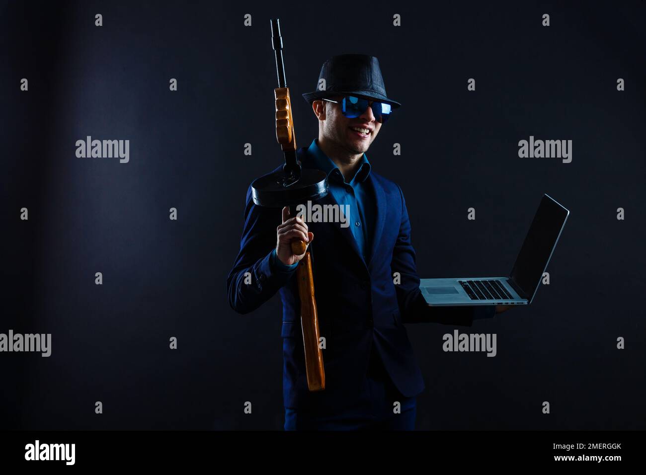 Rich business vintage, white gentleman, Caucasian person with gun and ...