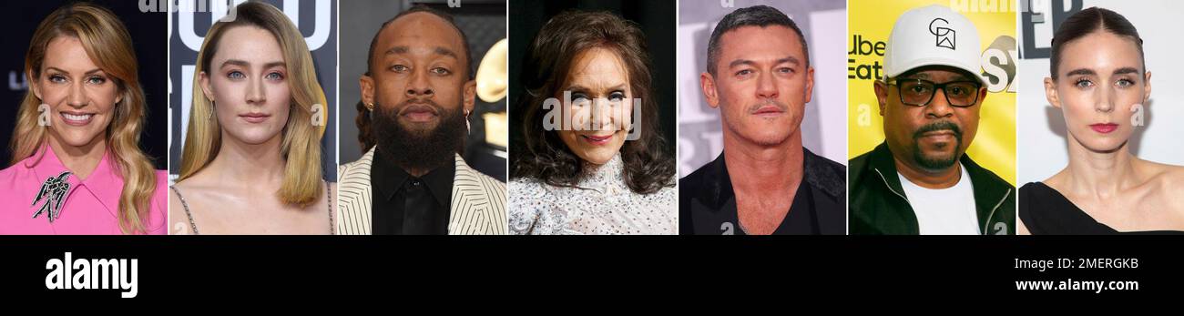 This combination photo of celebrities with birthdays from April 11-17 ...