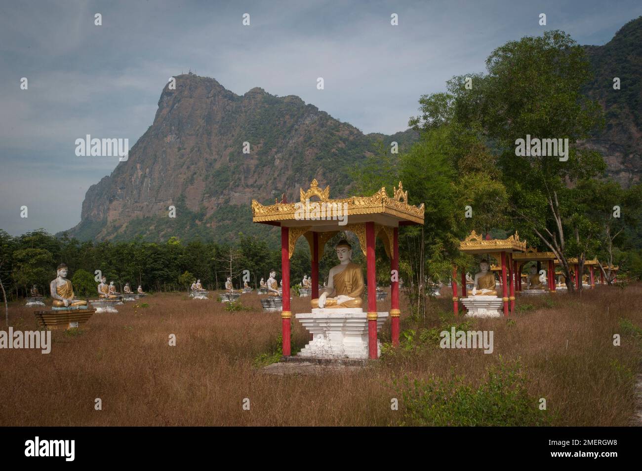 Myanmar, South east Myanmar, Mount Zwegabin Stock Photo - Alamy