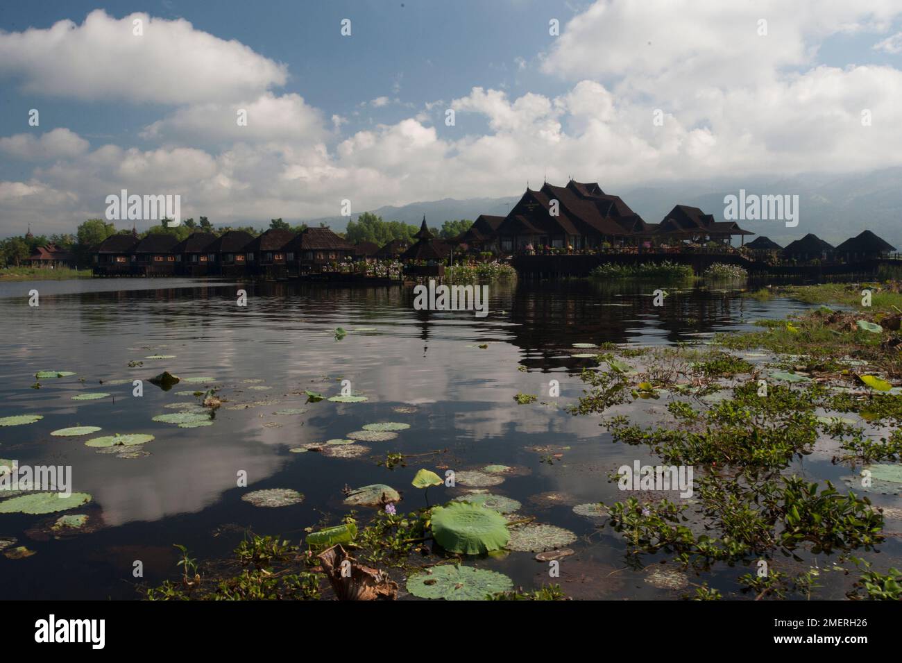 Myanmar, Eastern Burma, Inle Lake, Myanmar Treasure Resort Stock Photo ...