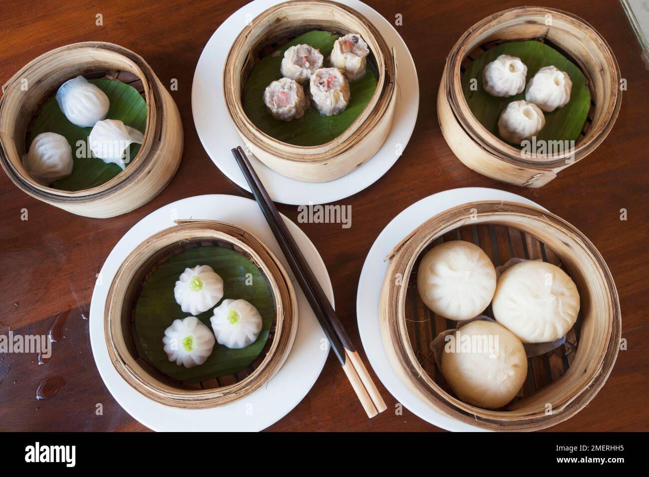 Myanmar, Eastern Myanmar, Inle Lake, Live Dim Sum House restaurant ...