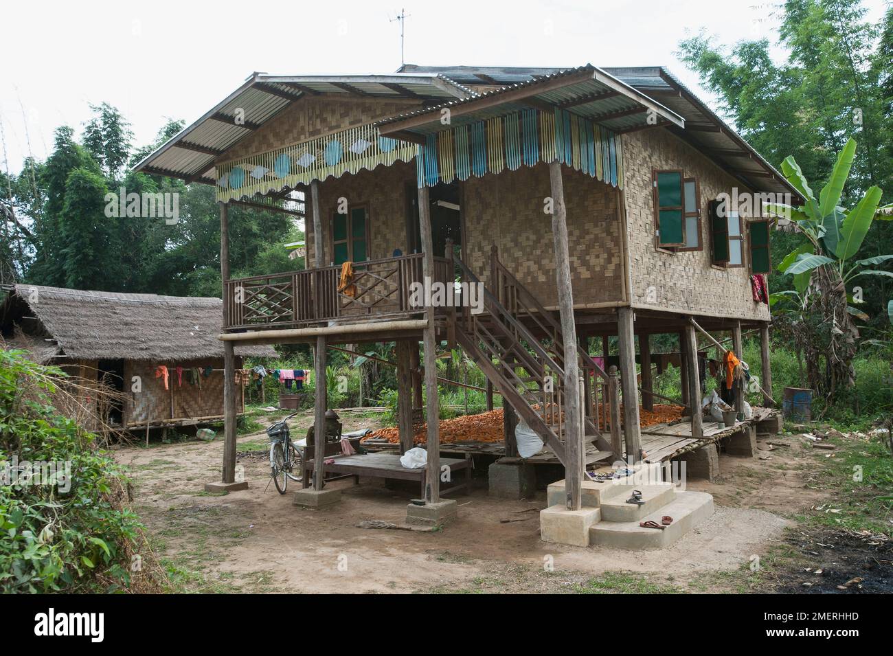 Myanmar, Eastern Myanmar, near Inle Lake, village of Taungoo Stock ...