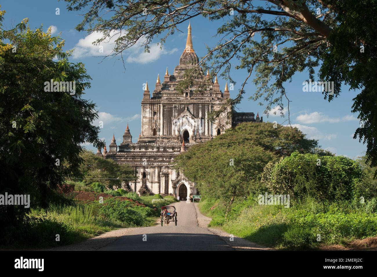 Myanmar, Western Myanmar, Bagan, Thatbyinnyu temple Stock Photo - Alamy