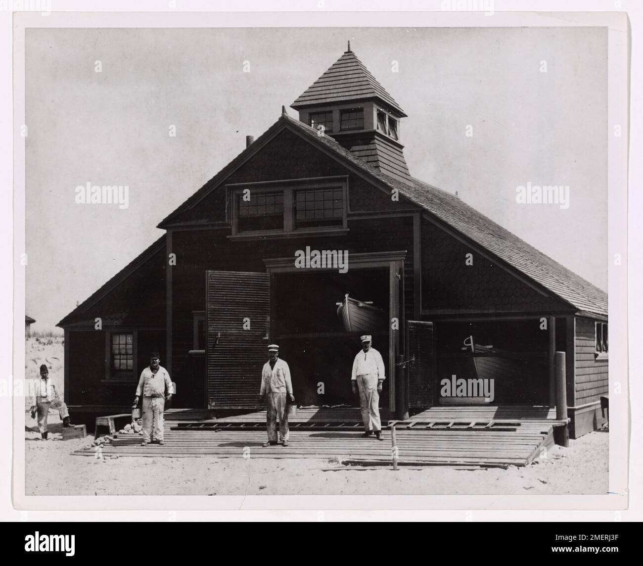 The Pamet River Lifesaving Station, built in 1872, was one of the nine ...