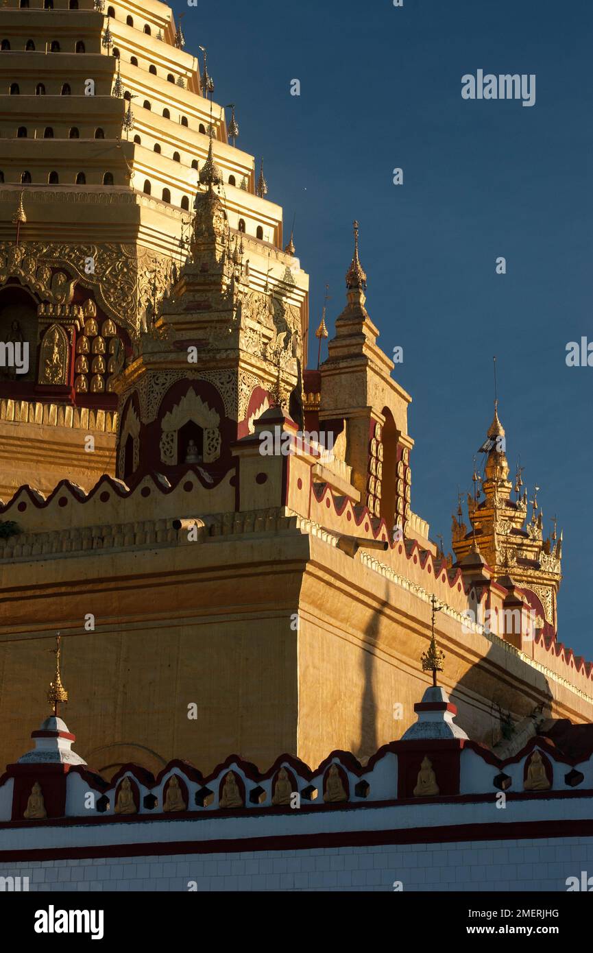 Myanmar, Western Burma, Nyaungshwe, Yadana Man Aung Paya Stock Photo ...