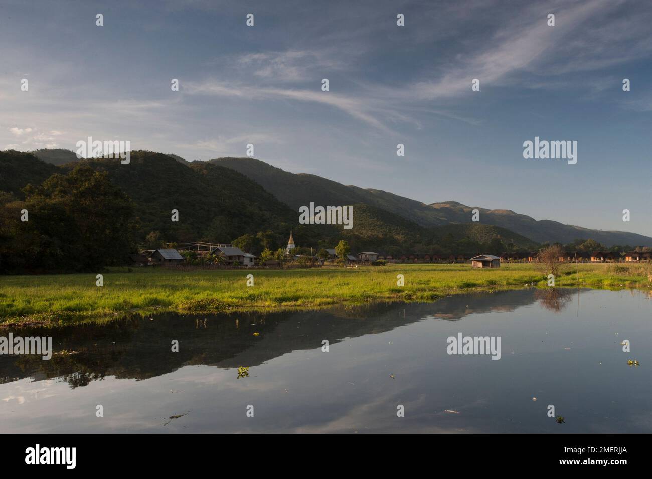 Myanmar, Eastern Burma, Inle Lake, Kaung Daing Stock Photo - Alamy