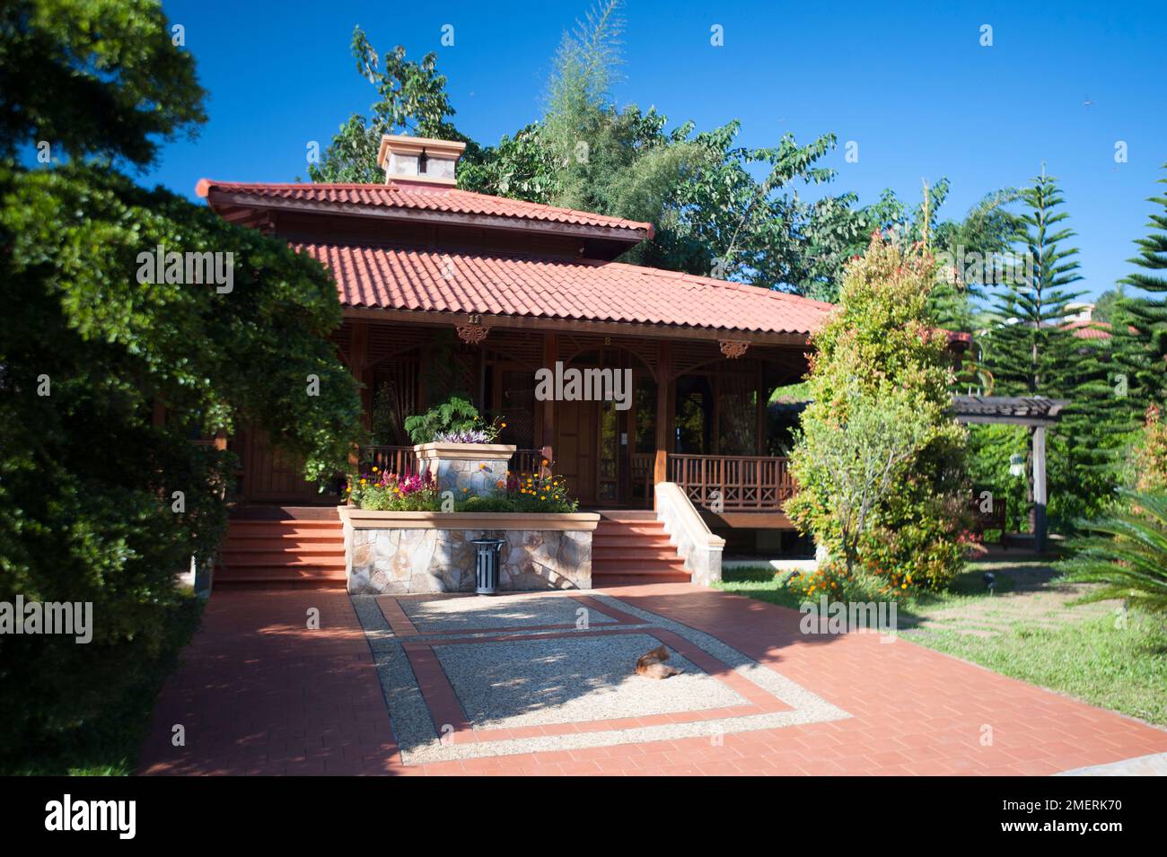 Myanmar, Pyin Oo Lwin, Pyin Oo Lwin Hotel Stock Photo - Alamy