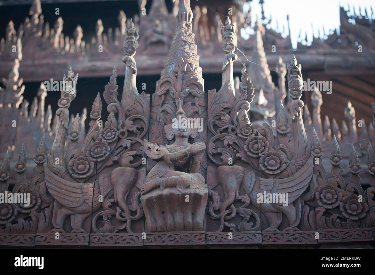 Myanmar, Mandalay region, Mandalay, Shwe In Bin Kyaung Stock Photo - Alamy
