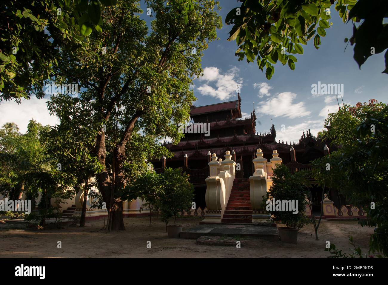 Myanmar, Mandalay region, Mandalay, Shwe In Bin Kyaung Stock Photo - Alamy