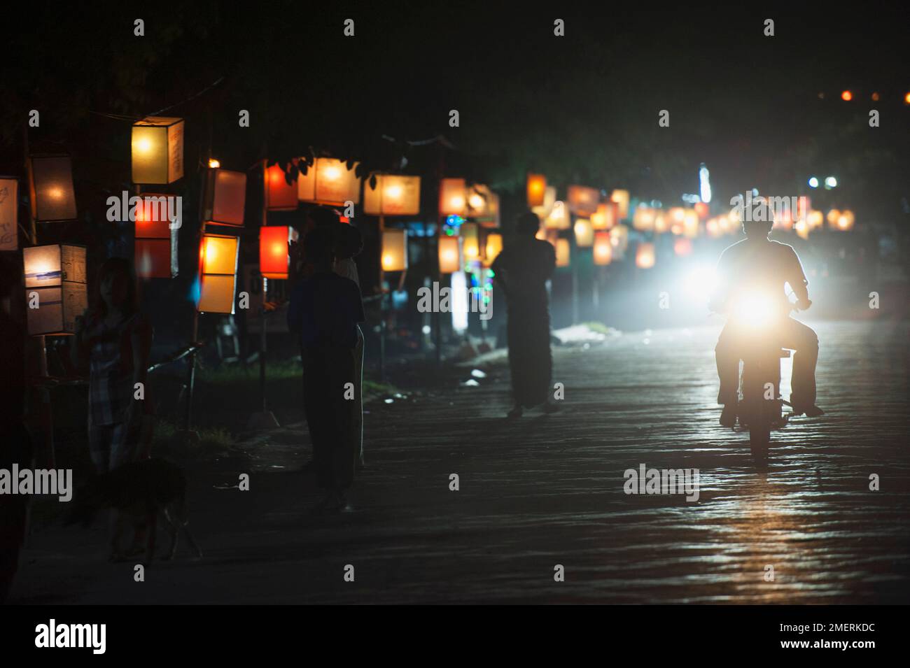 Myanmar night festival hi-res stock photography and images - Alamy