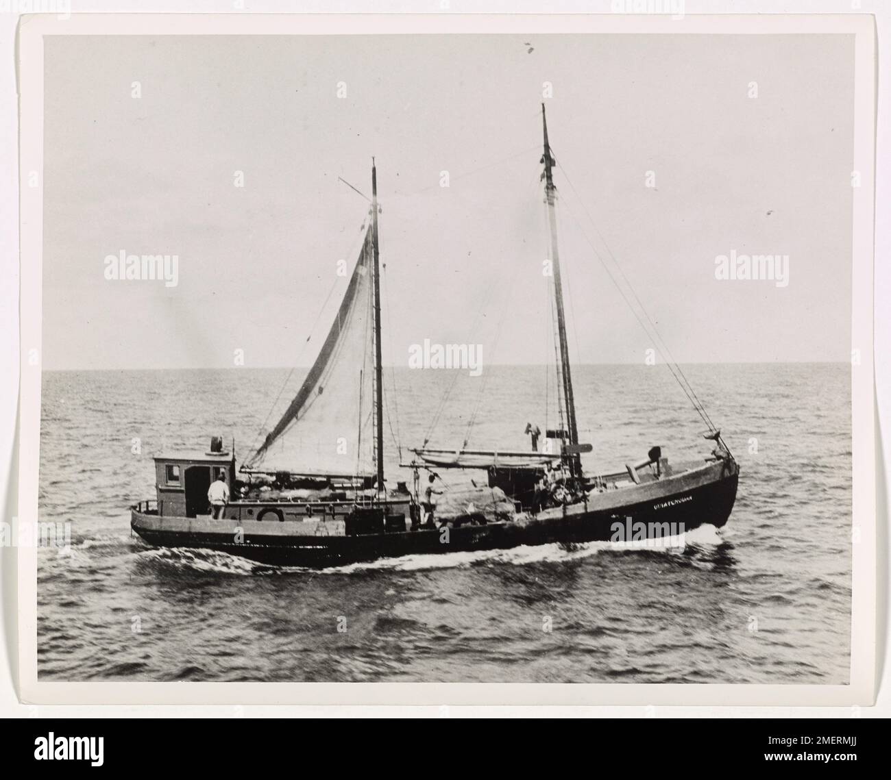 This image depicts an unidentified vessel, providing no further details ...