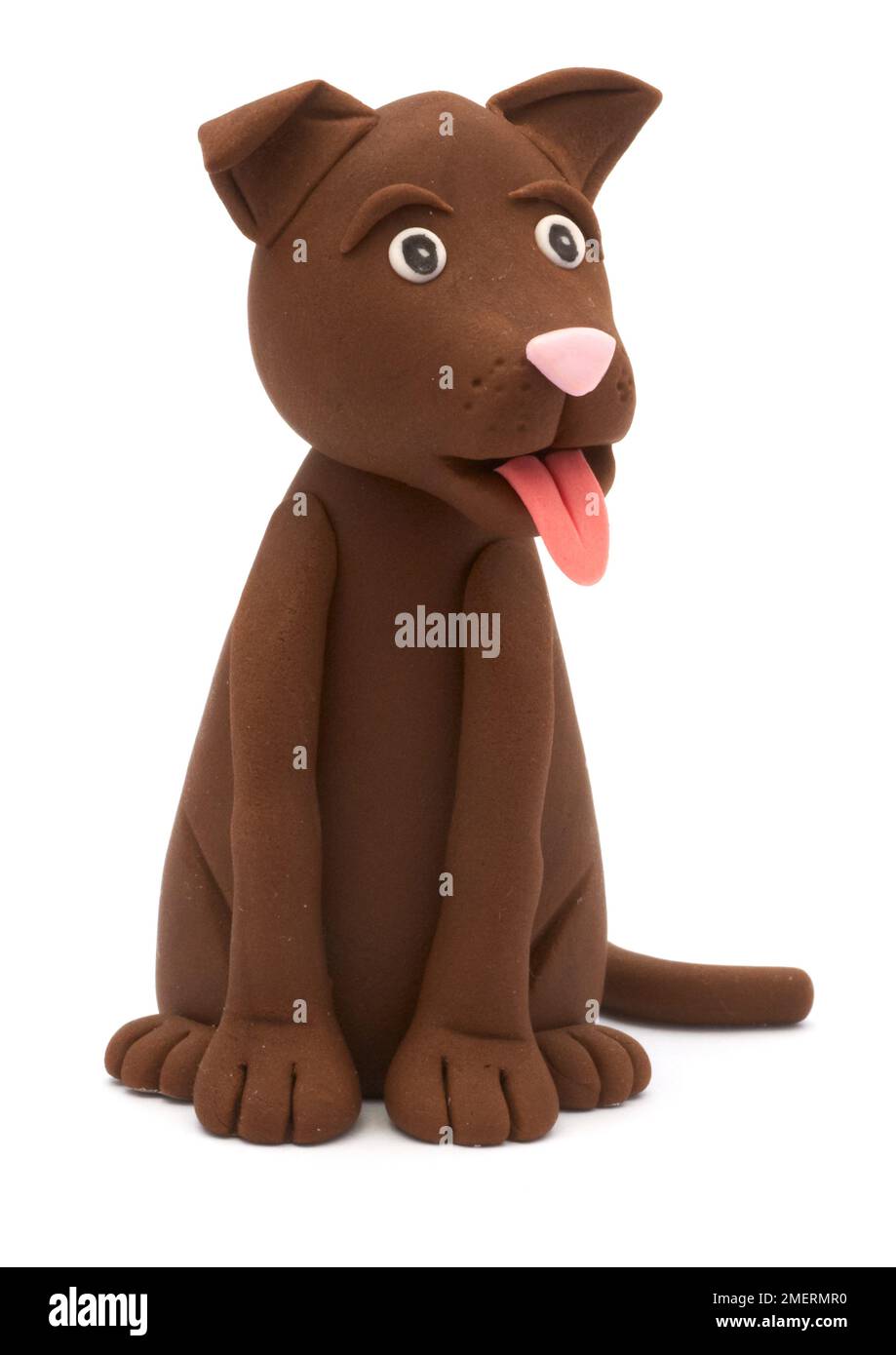 Fondant icing dog Stock Photo - Alamy
