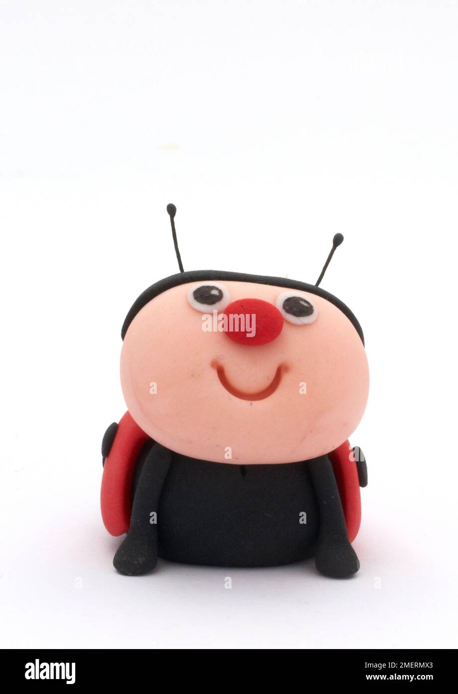 Ladybird made of fondant icing Stock Photo - Alamy