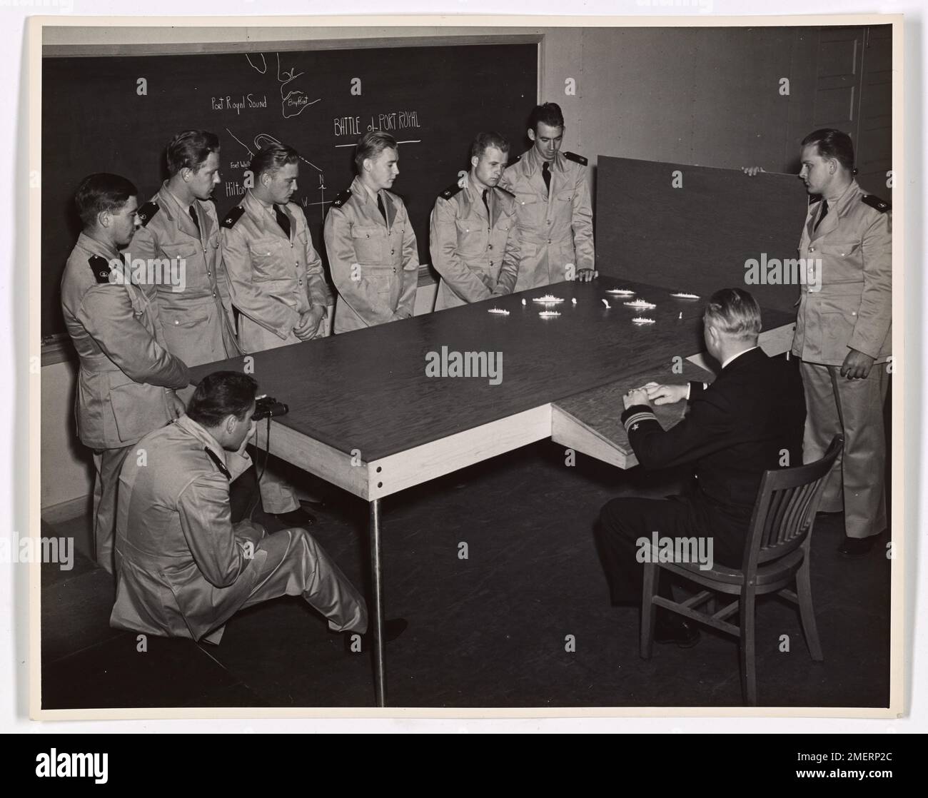U.S. Maritime cadets engage in spotting practice, honing their skills ...