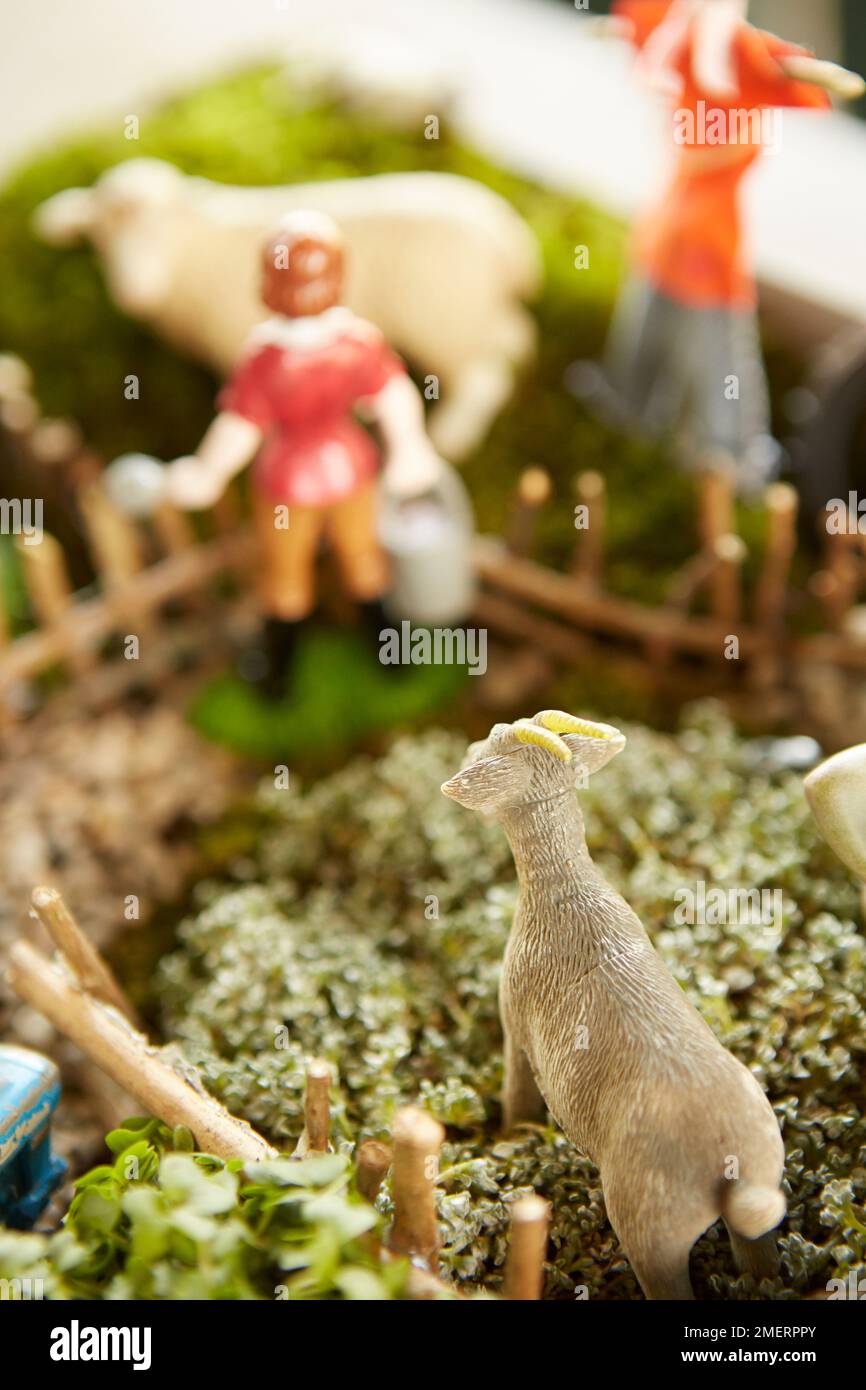 Miniature farm animals hi-res stock photography and images - Alamy