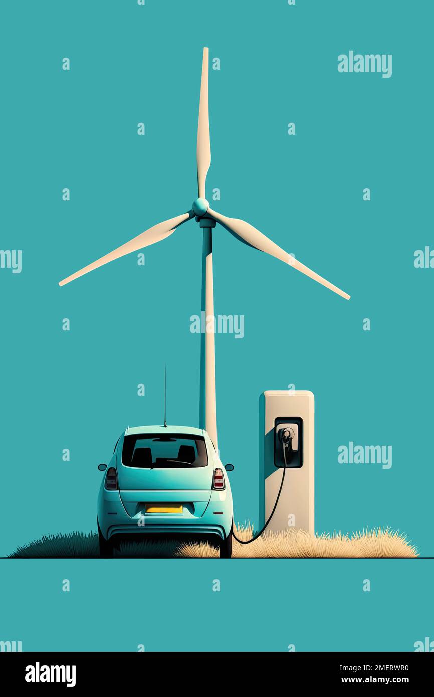 Car windmill hi-res stock photography and images - Alamy