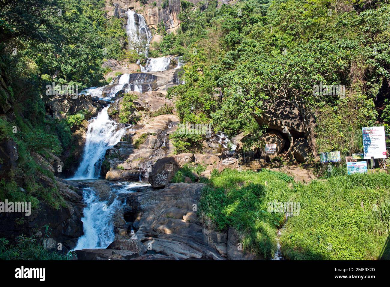 Ella, Province of Uva, Ravana Ella Falls, Sri Lanka Stock Photo - Alamy