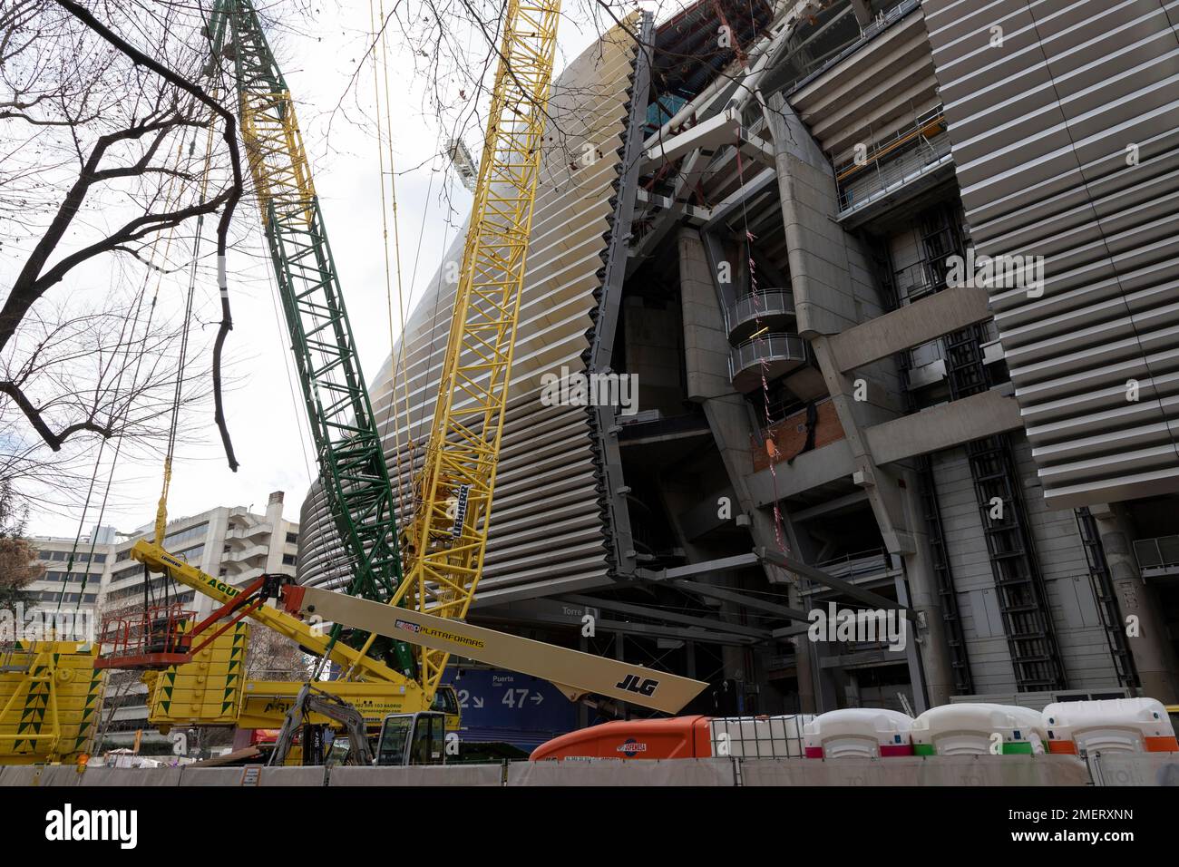 Estadio santiago bernabeu stadium hi-res stock photography and images ...