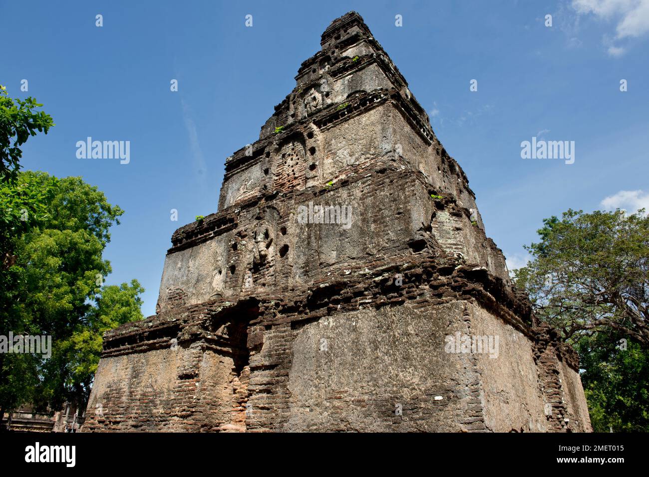 North Central Province, Polonnaruwa, Sat Mahal Prasada (Sathmahal ...