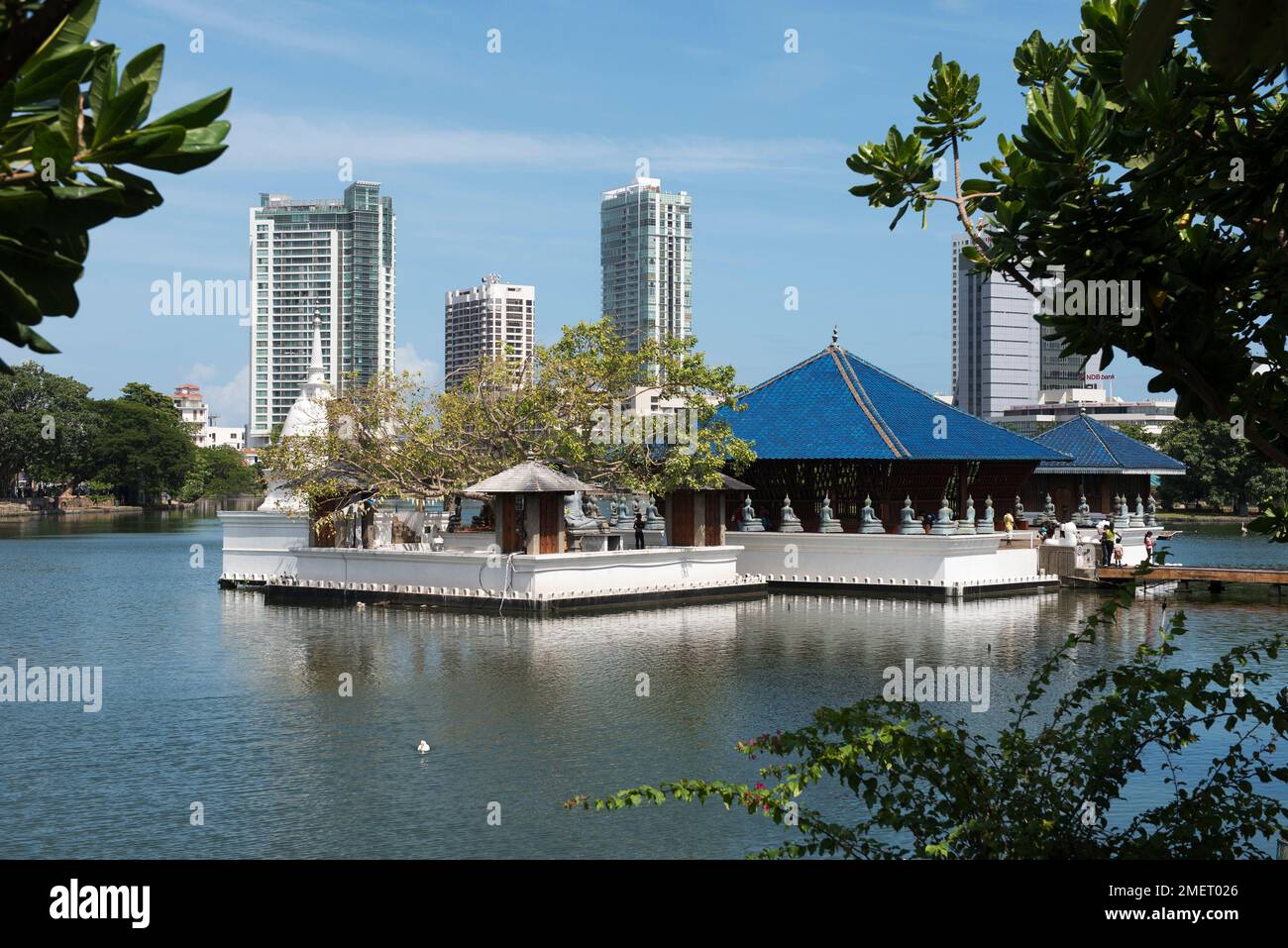 Colombo, Seema Malaka temple, Sri Lanka, Western Province Stock Photo ...