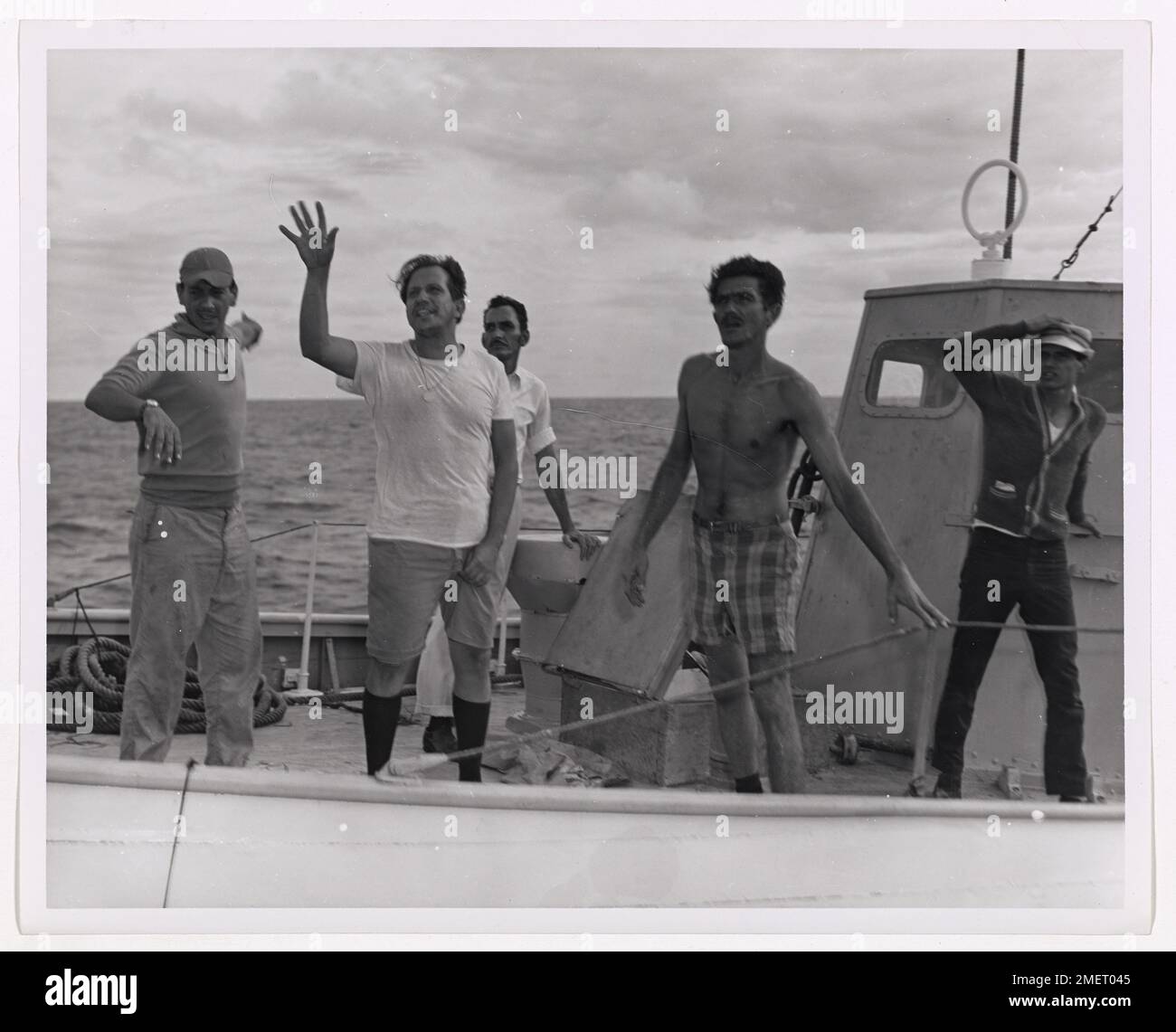 Cuban refugees, fleeing turmoil and seeking asylum, are captured in ...