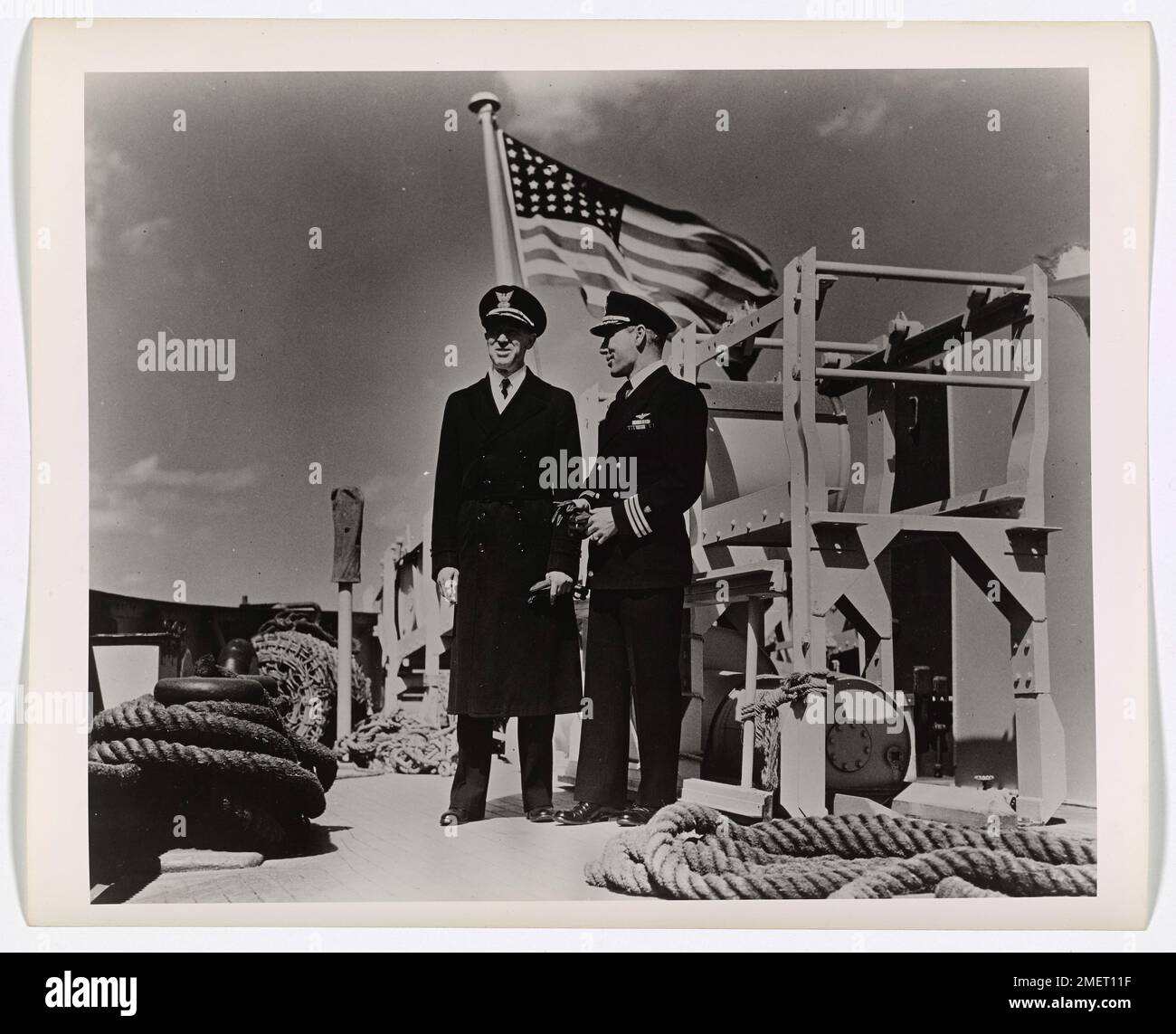 Admiral Russell R. Waesche, the Commandant of the U.S. Coast Guard, is ...