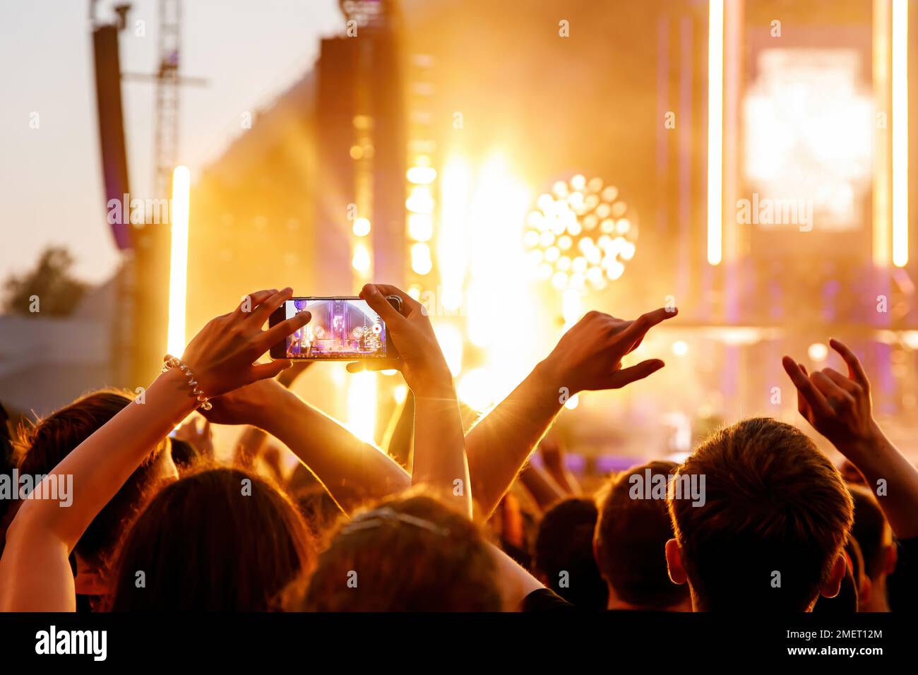 Shooting stage using smart phone hi-res stock photography and images ...