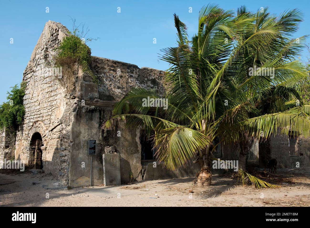 Fort, Mannar Island, North Eastern Province, Sri Lanka, Talaimannar ...