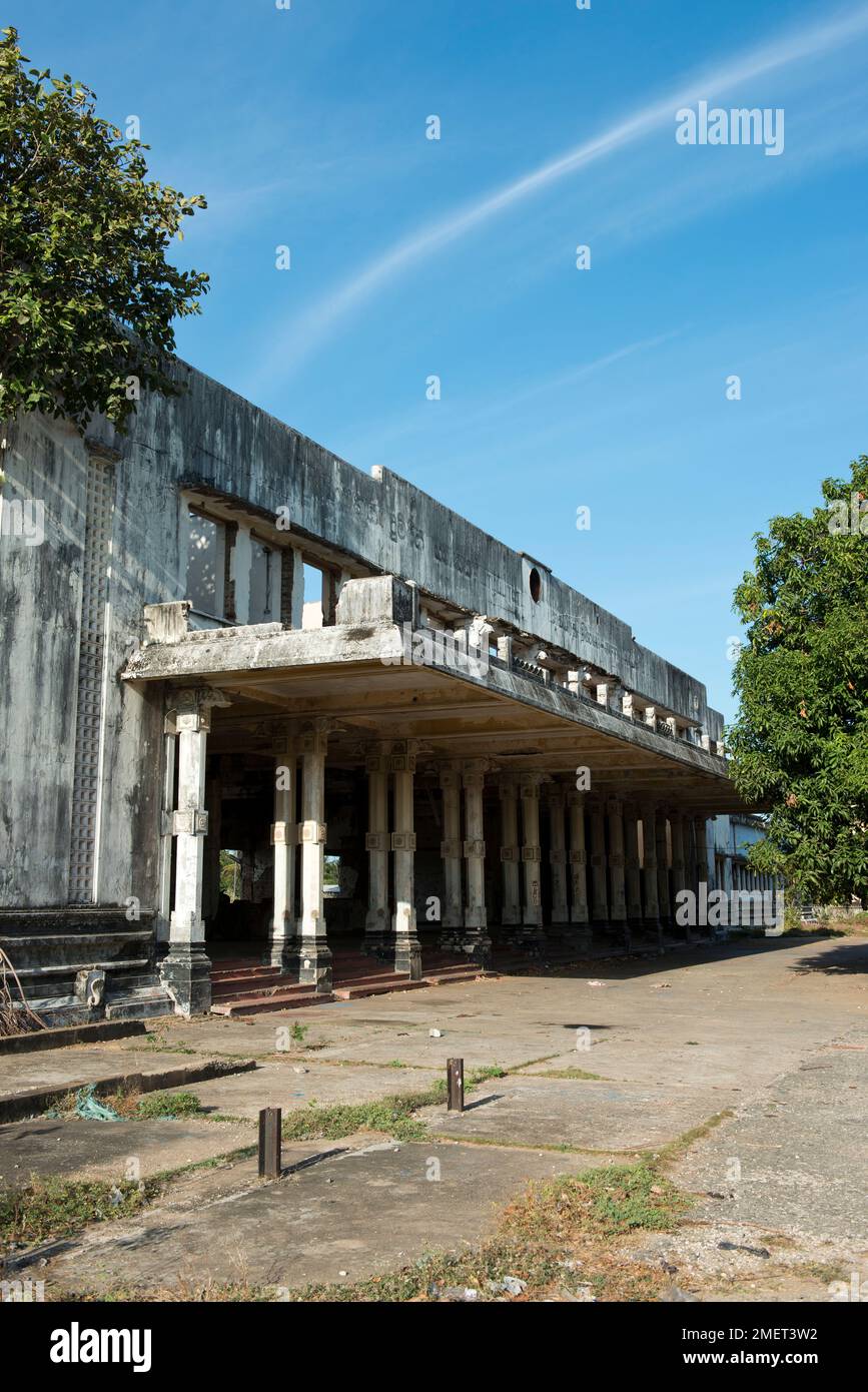Derelict Railway Station, Jaffna Town, North Eastern Province, Sri ...