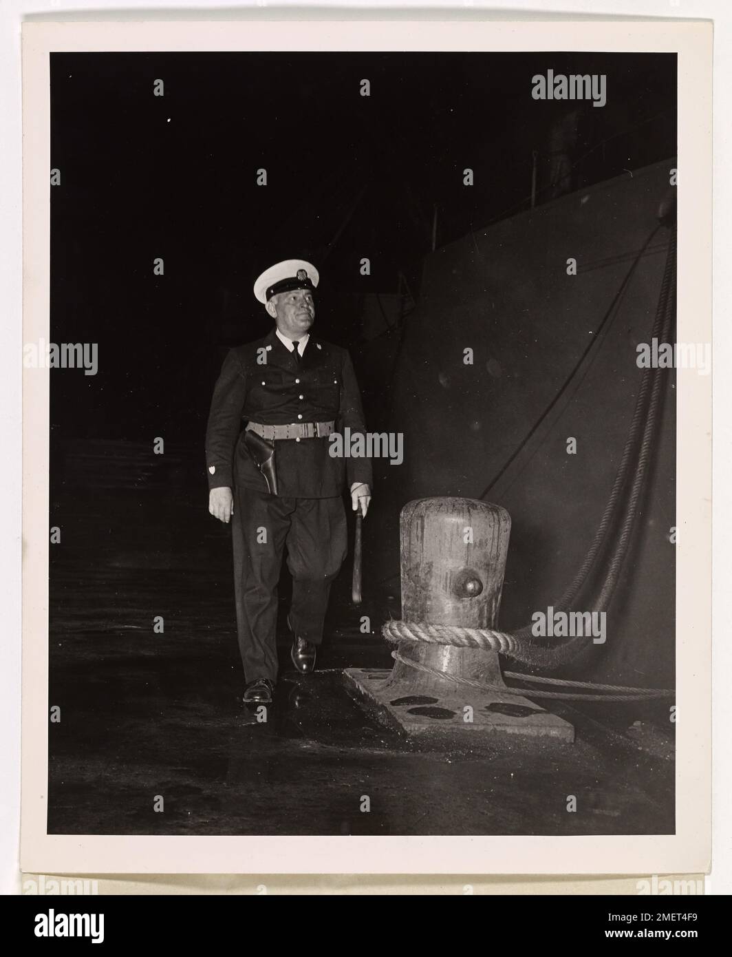 Seaman First Class John Simmons, part of the Volunteer Port Security ...