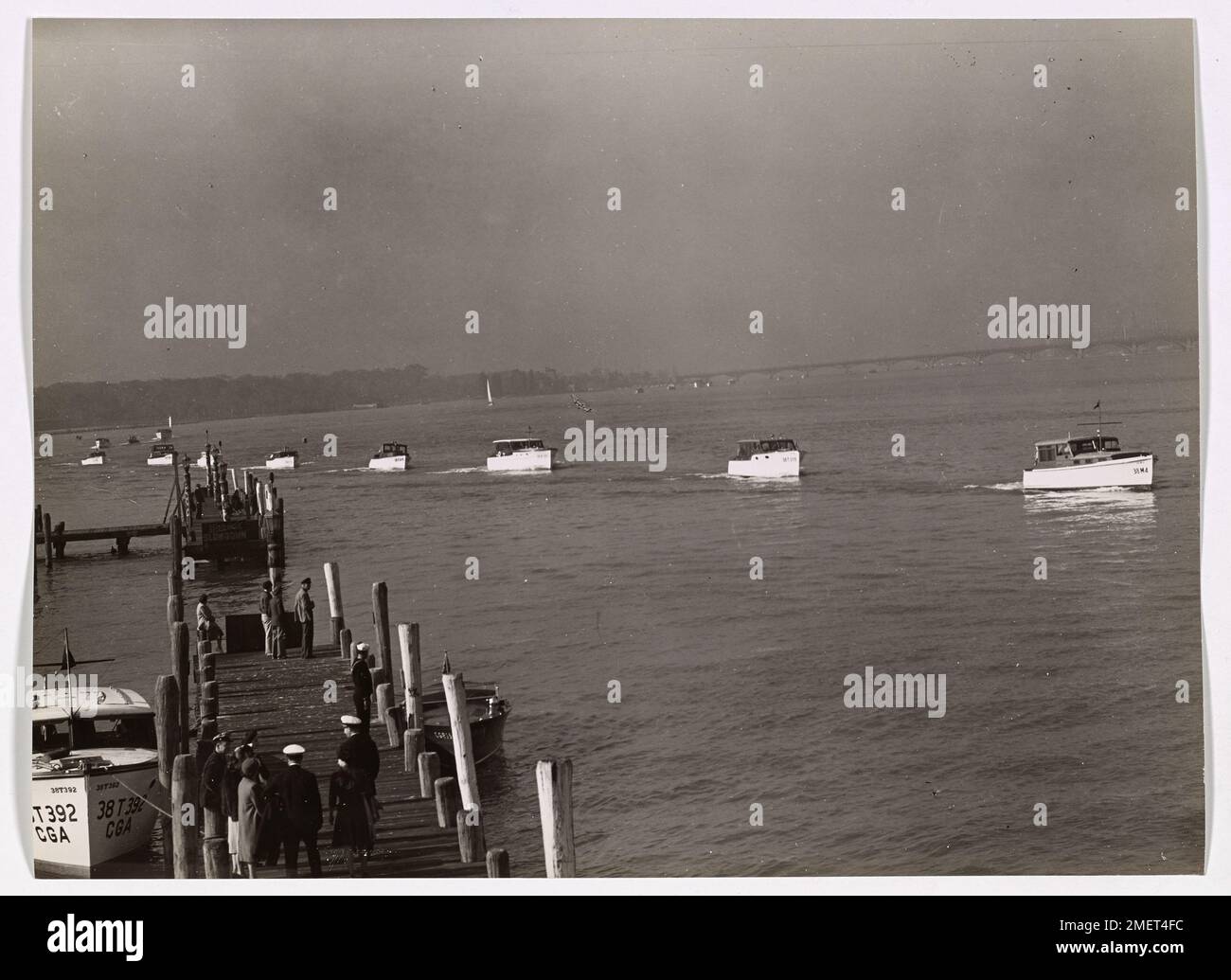 A serene view of the Detroit Yacht Club dock, highlighting the peaceful ...