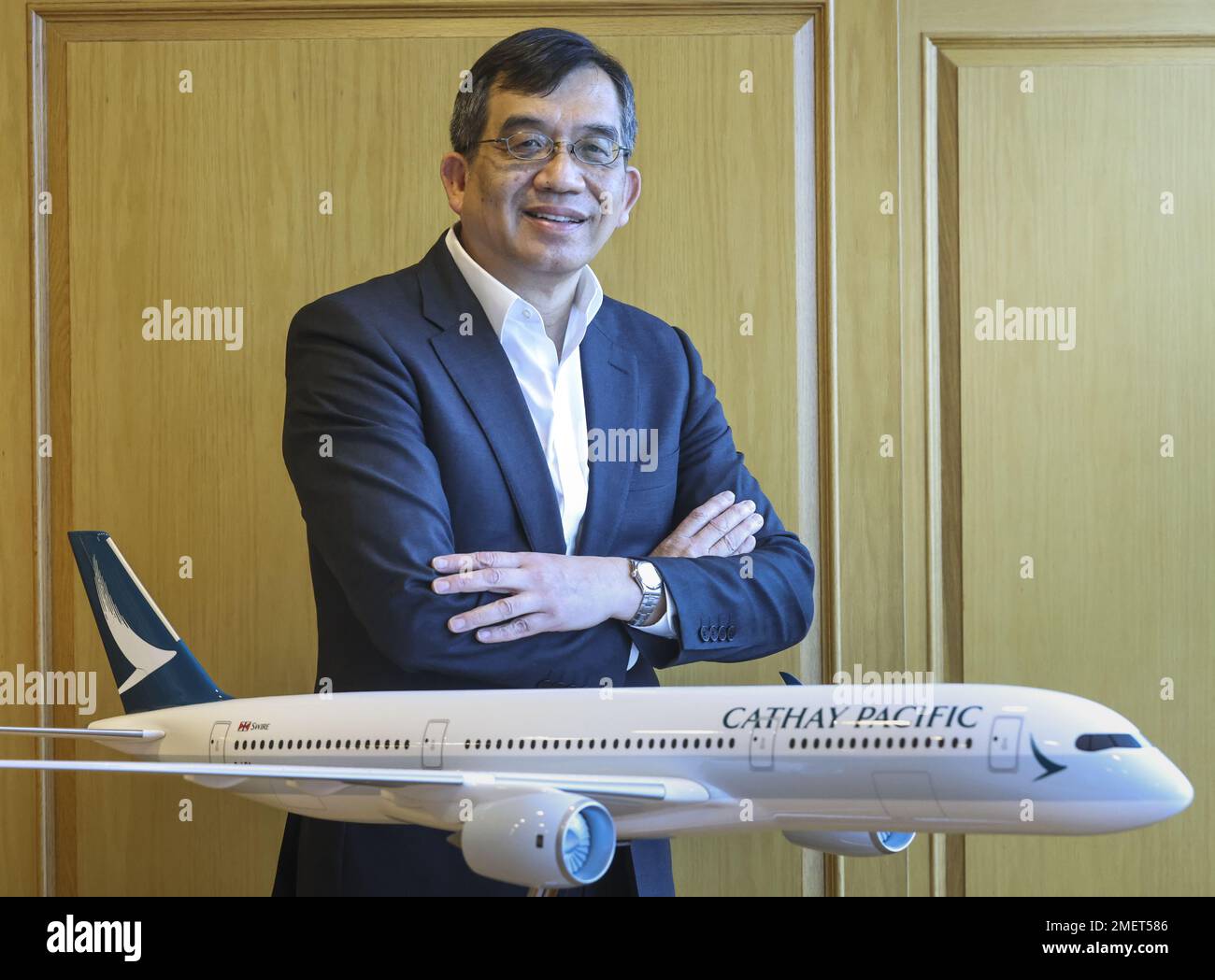 Cathay PacificHH CEO Augustus Tang Kin-wing at Pacific Place.15JUN22 ...