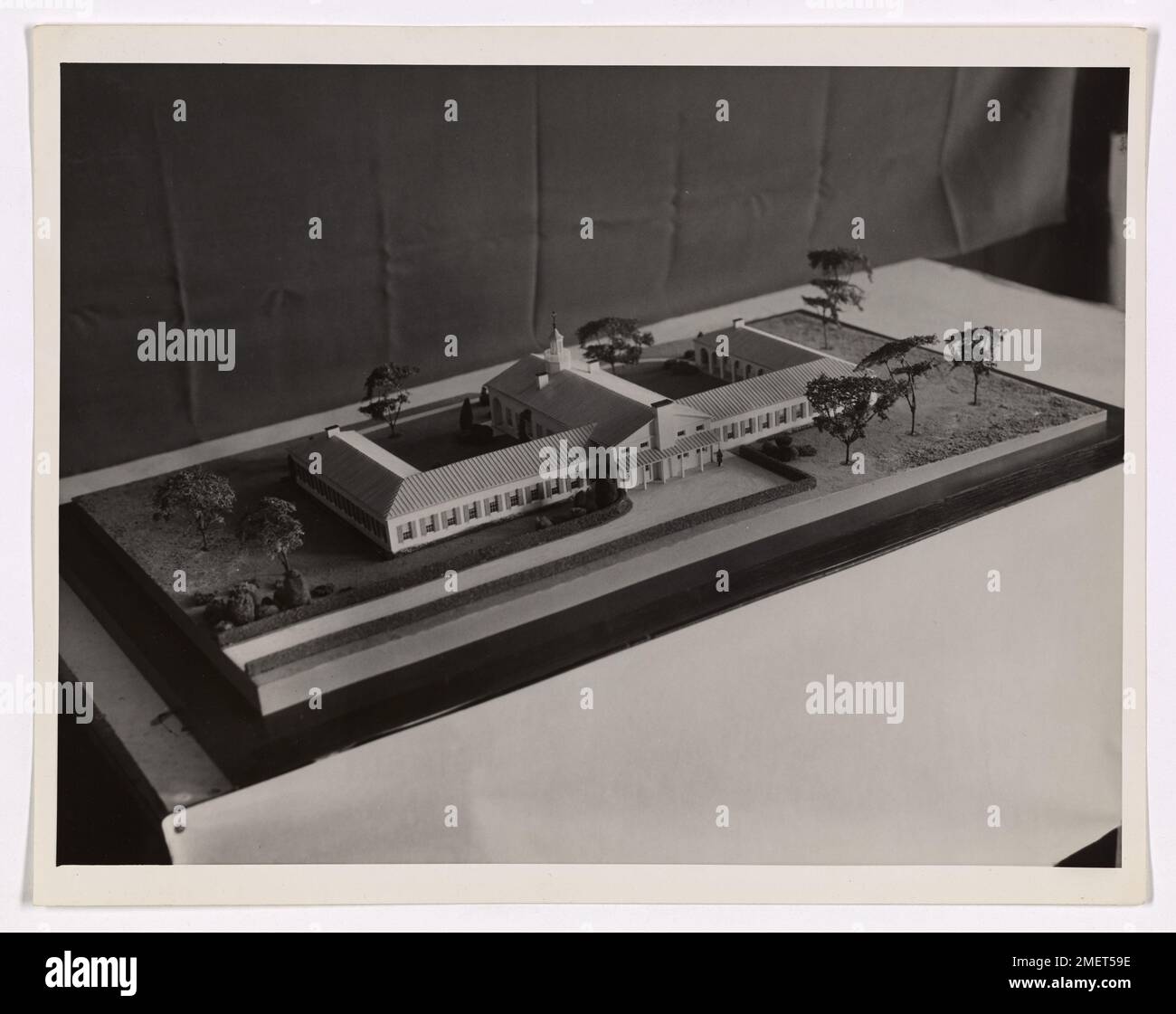 This image shows a model of a bunker at the Coast Guard Station at ...
