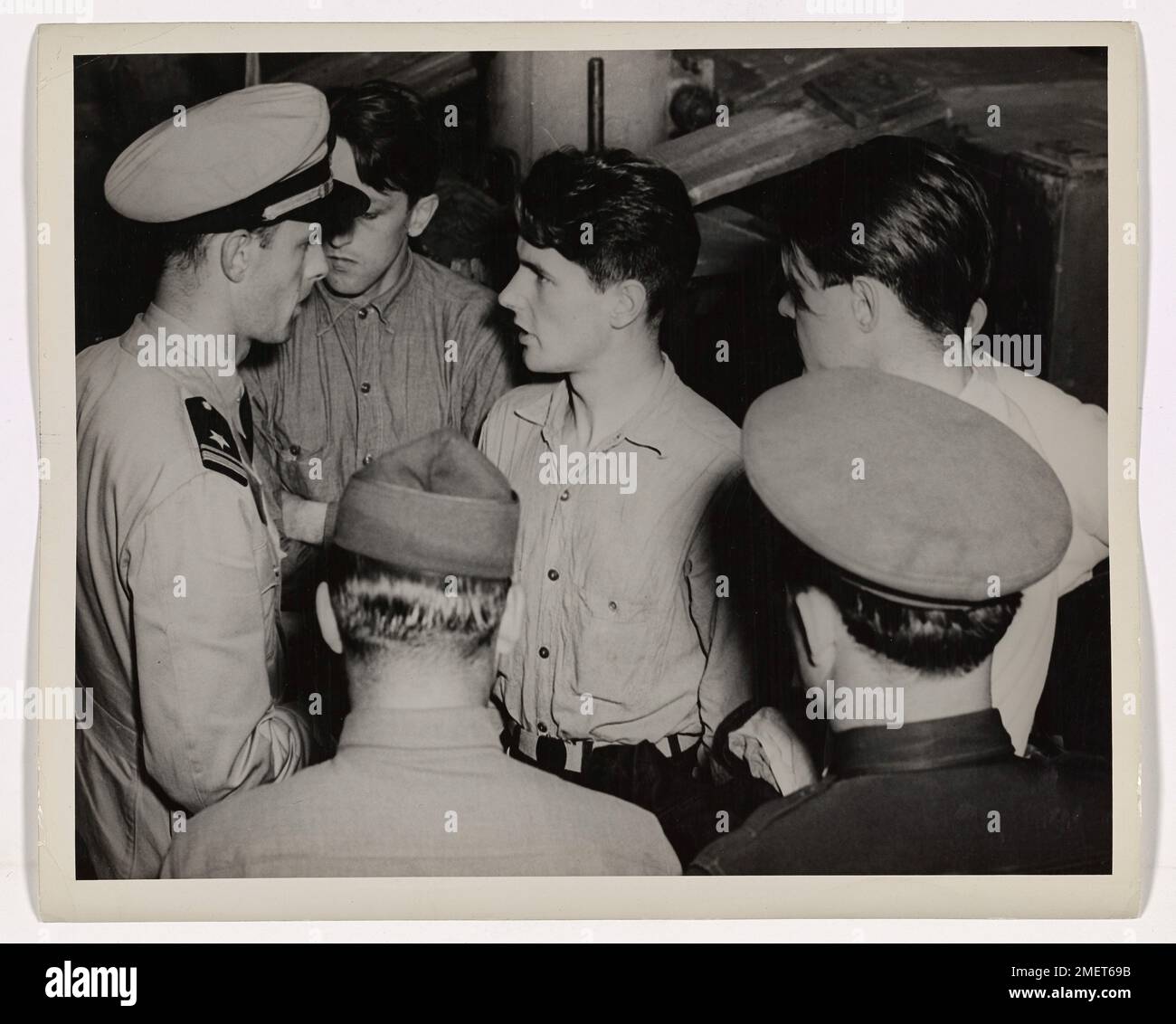 Captured Nazi Sub Skipper is Ex-Californian. This image depicts the ...