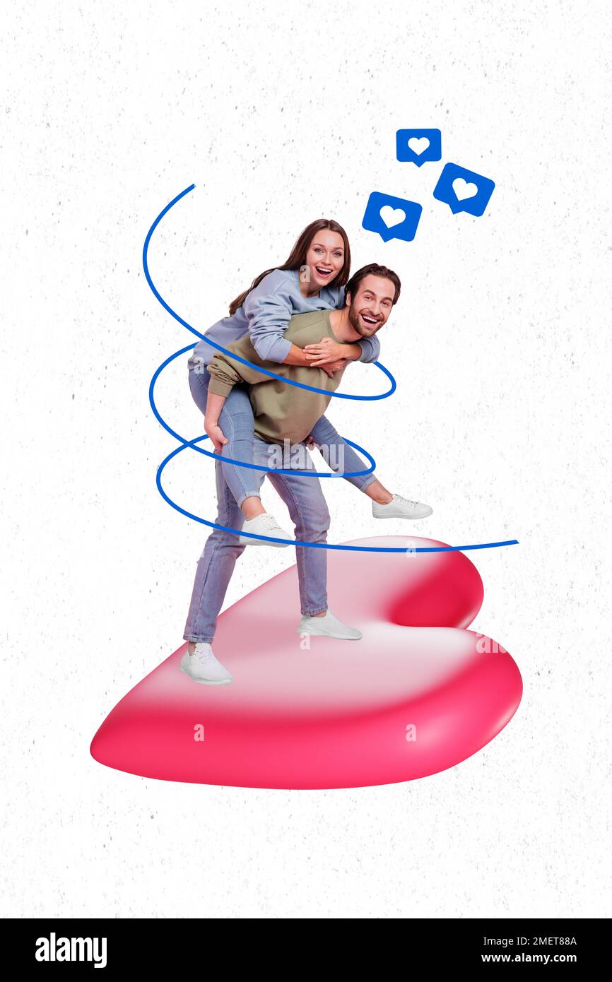 Creative 3d graphics collage Cut Out Stock Images & Pictures - Alamy