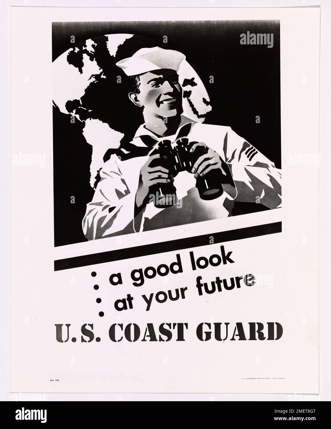 A U.S. Coast Guard recruiting poster encouraging individuals to join ...