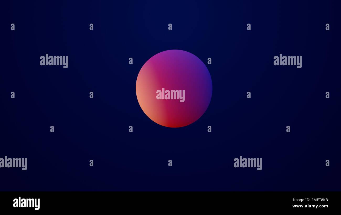 Metaverse 3d render morphing animation pink purple abstract metaball ...