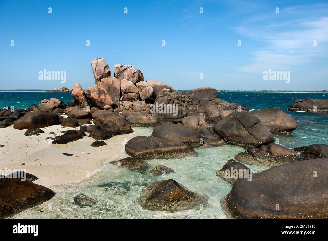 North Eastern Province, Pigeon Island, Sri Lanka, Trincomalee, marine ...