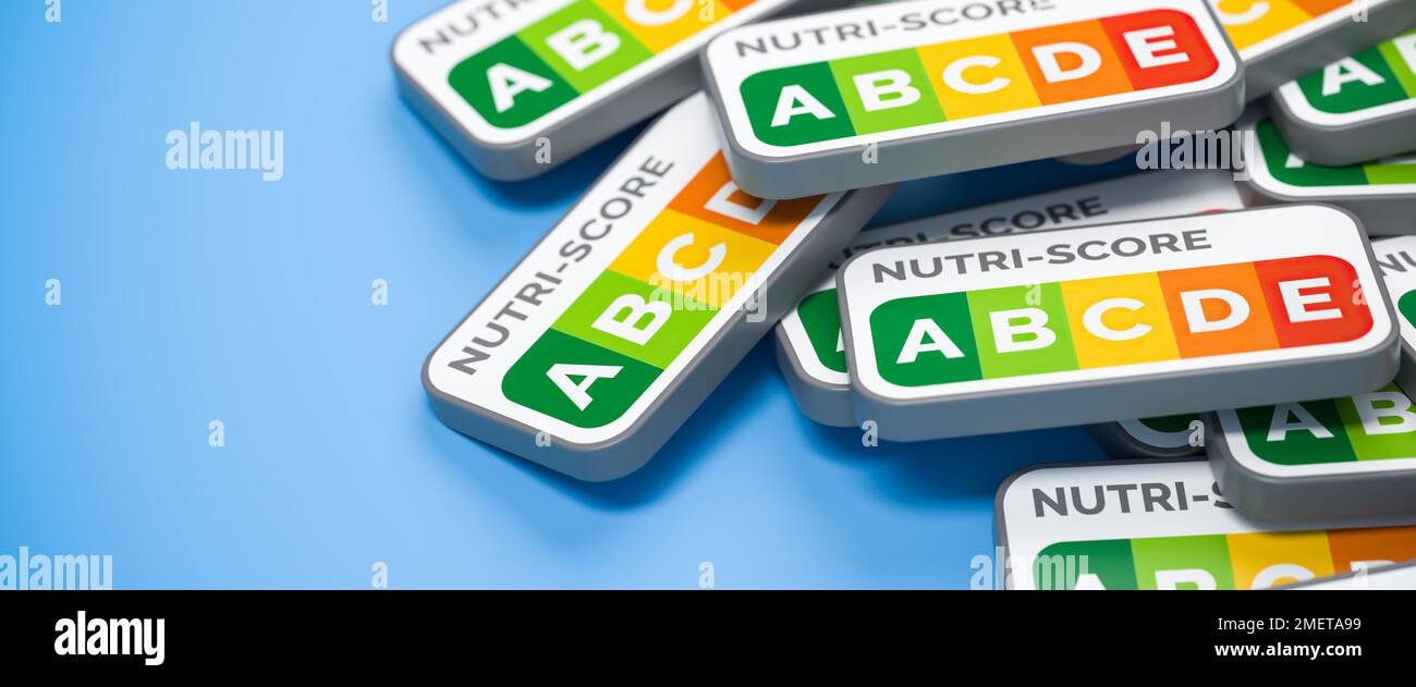 Neutral Label of the nutrition labelling system Nutri-Score being used ...