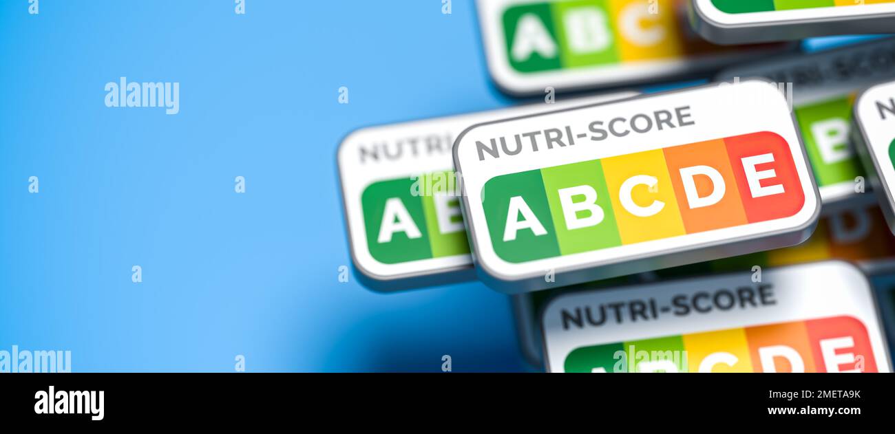 Neutral Label of the nutrition labelling system Nutri-Score being used ...