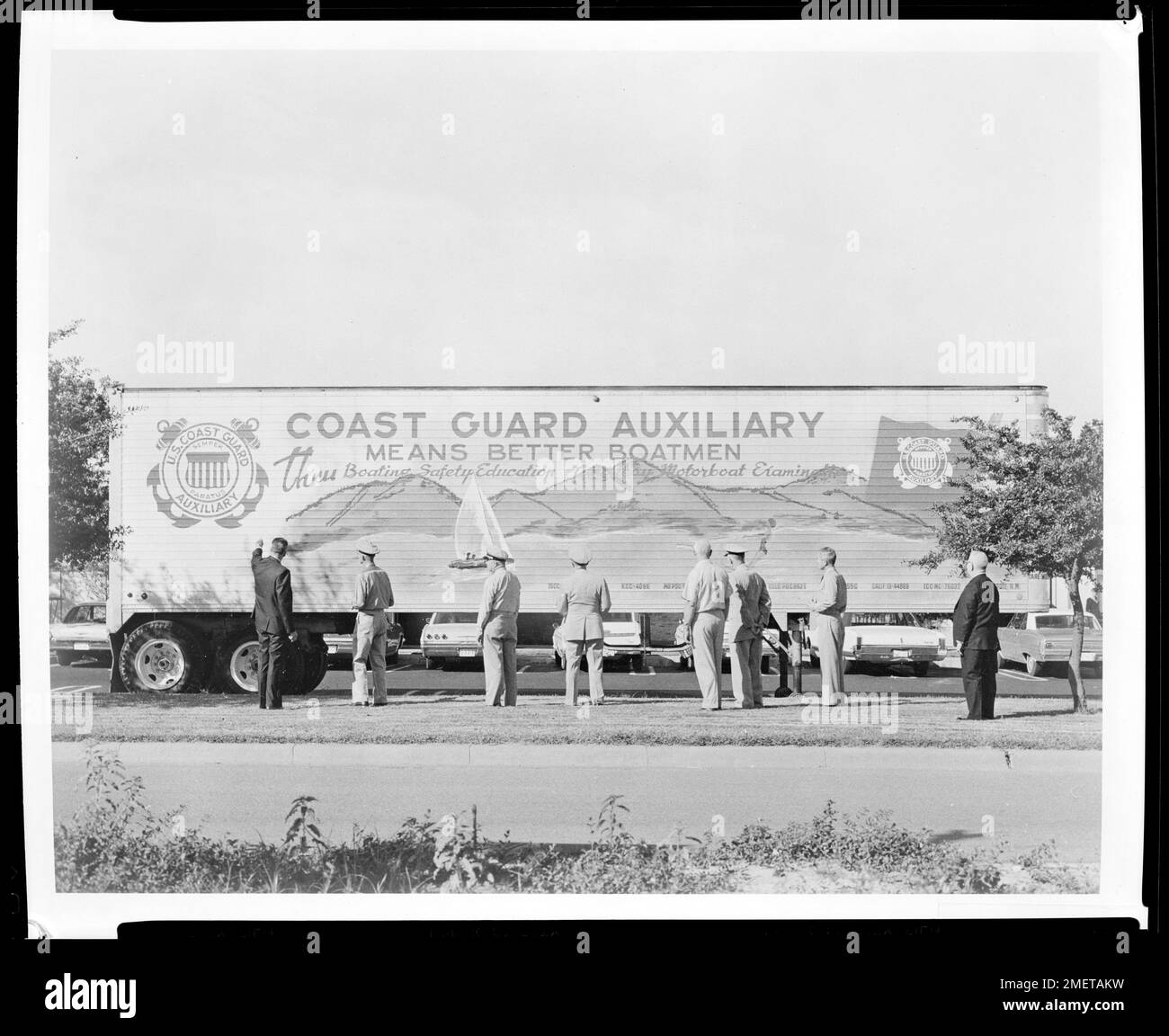 Coast Guard Auxiliary Advertising. This image depicts an advertisement ... Coast Guard Auxiliary Advertising. This image depicts an advertisement ...