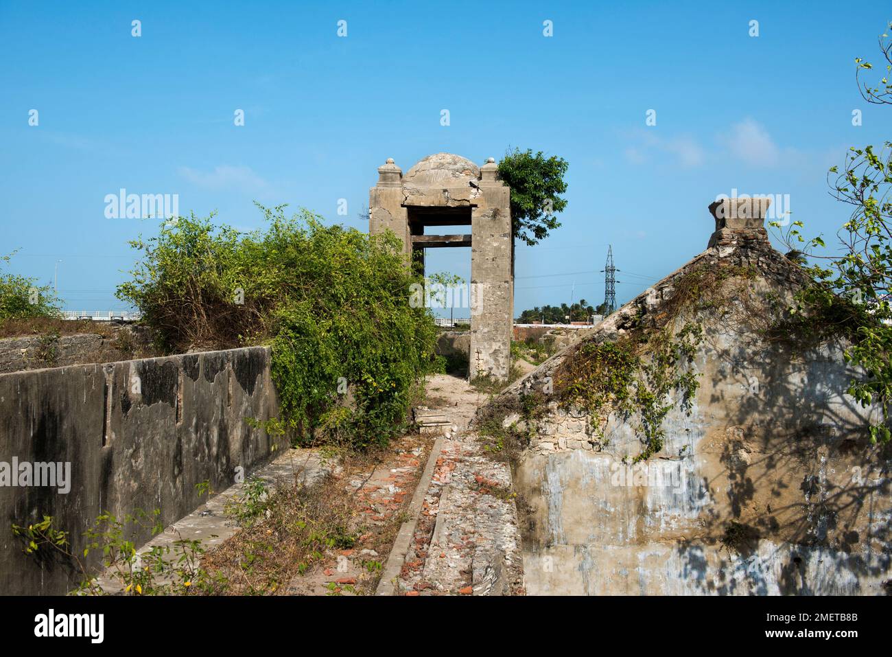Fort, Mannar Island, North Eastern Province, Sri Lanka, Talaimannar ...