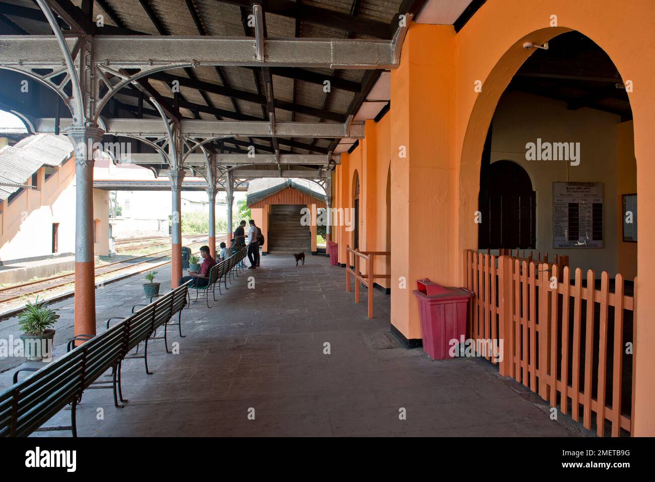 Baddegama, Mt Lavinia Train Station, Southern Province, Sri Lanka Stock ...