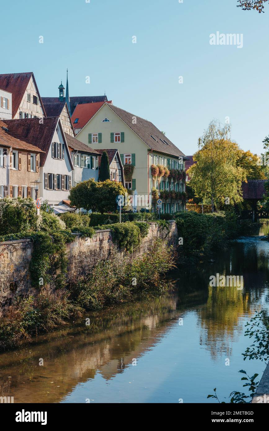 Old national German town house in Bietigheim-Bissingen, Baden ...