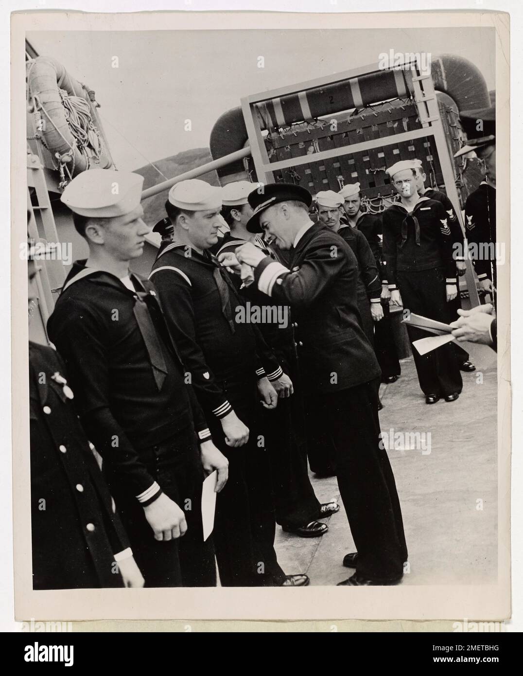 Local Coast Guardsman commended by COMINCH U.S. Atlantic Fleet. Coast ...