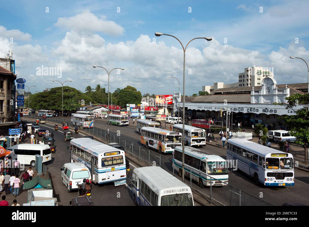 Colombo, Fort Main Train Station, Pettah, Sri Lanka, Western Province ...