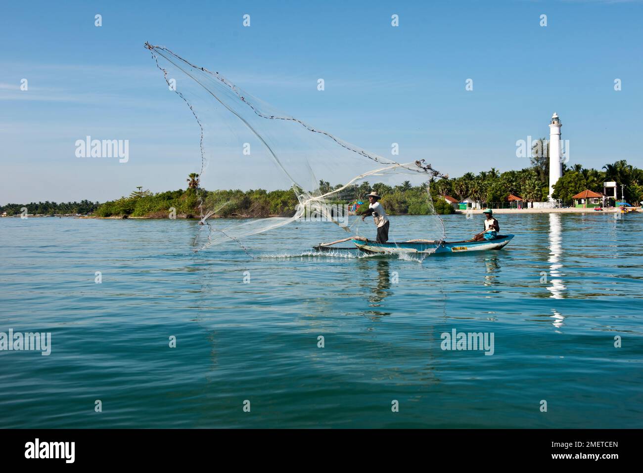 Batticaloa, Lagoon, North Eastern Province, Sri Lanka, fishing Stock ...